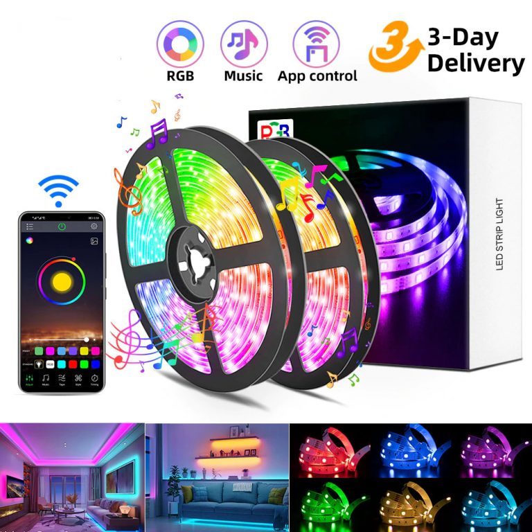 LED Strip Light ,RGB 5050/SMD2835, Flexible Ribbon, DIY Led Light Strip ...